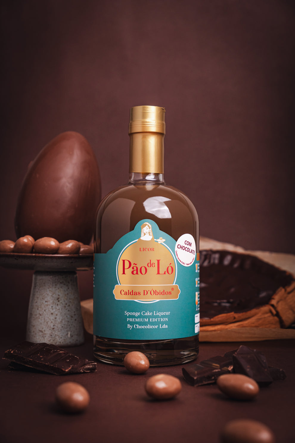 Chocolicor - Licor de Pão de Ló de Chocolate - Caldas D'Óbidos ...