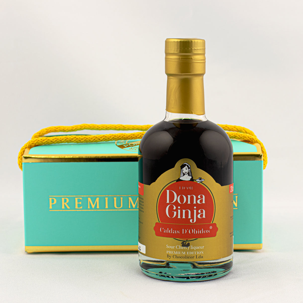 Chocolicor - Licor Dona Ginja Premium - Caldas D'Óbidos – Chocolicor ...